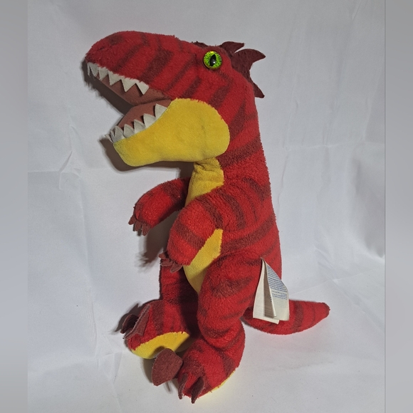 Build-A-Bear | Toys | Buildabear Raptor Red Dinosaur Plush Stuffed ...